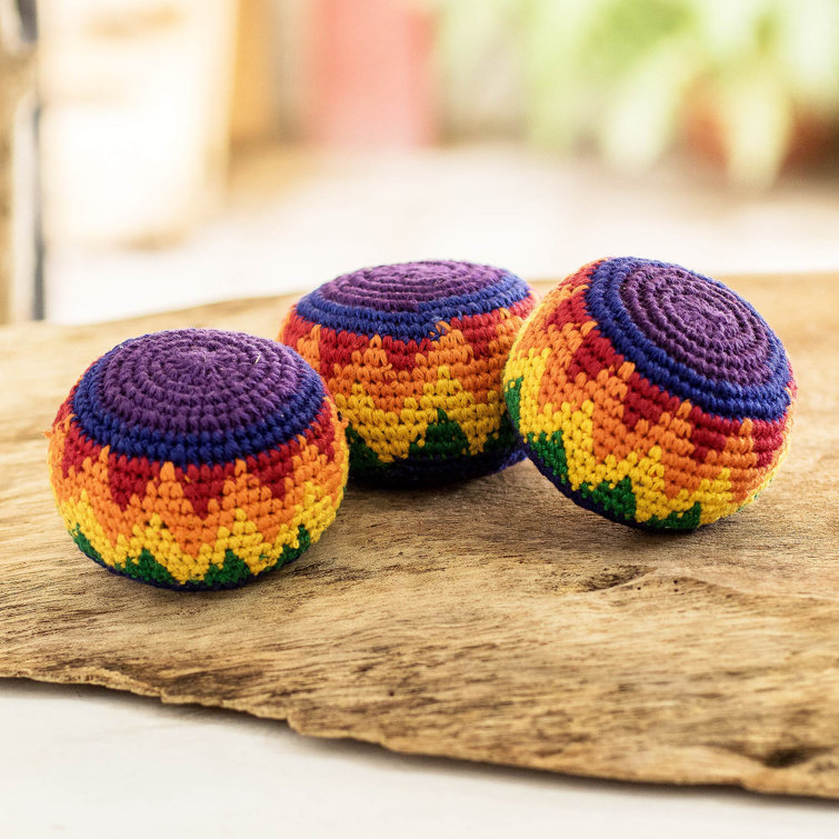 Dakota Fields Handmade Maya Colors Hacky Sacks | Wayfair